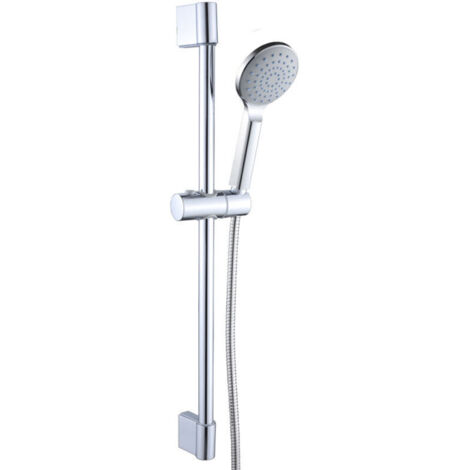 Shower set, shower rail with shower head, hose, shower head holder ...