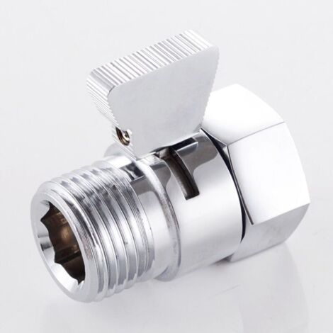 Brass Piston Shower/Hand Shower/Bidet Stop Valve with Flow Control ...