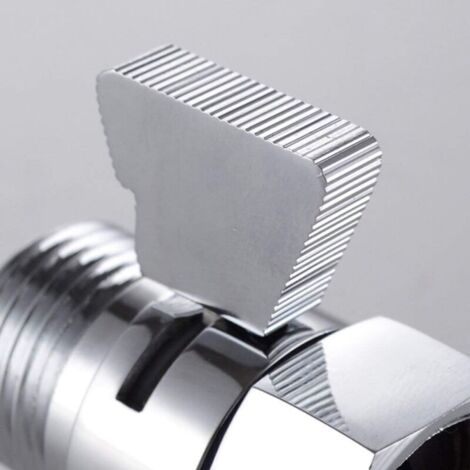 Brass Piston Shower/Hand Shower/Bidet Stop Valve with Flow Control ...