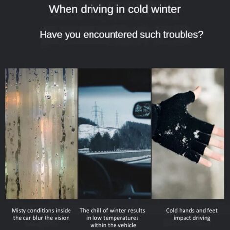 Car hot air blower, car purifier, windshield heater, 120W, 12V ...