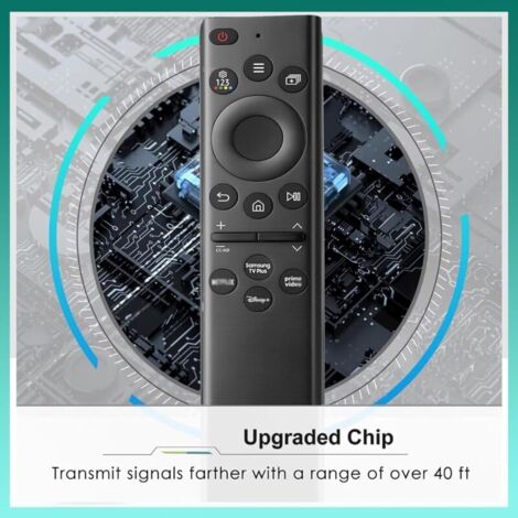 Replacement remote control for Samsung/The Frame TVs with quick access ...