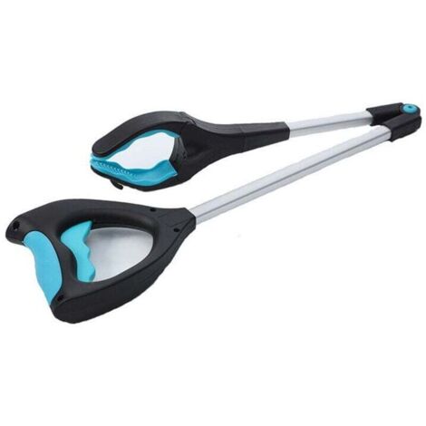Telescopic grabber with headlight, foldable grabber with non-slip jaws ...