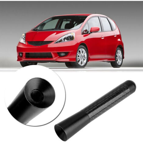 EVGATSAUTO Car Antenna, 3" Short Screw-on Carbon Fiber Radio Antenna ...