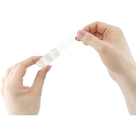 Transparent Office Adhesive Tape - Strong Adhesion - 8 Rolls, 18 mm x 12 m