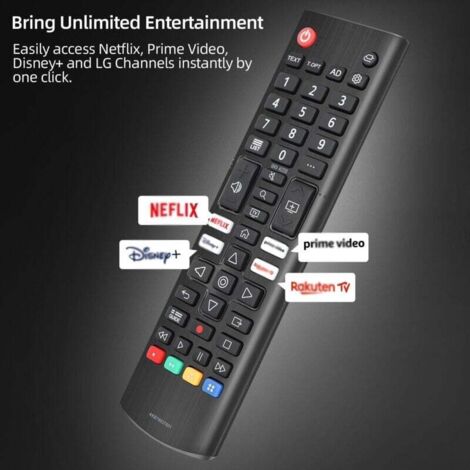LG Smart TV Replacement Remote Control, AKB76037601, Universal Remote ...