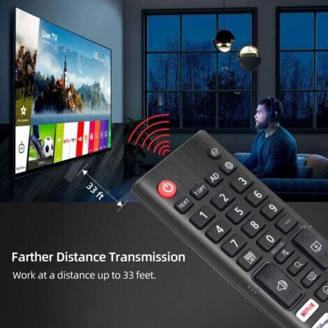 LG Smart TV Replacement Remote Control, AKB76037601, Universal Remote ...