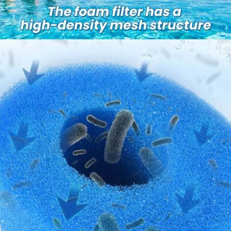 2-Piece Foam Filter Set for Spas, Type A Filter, Type A Filter Sponge ...