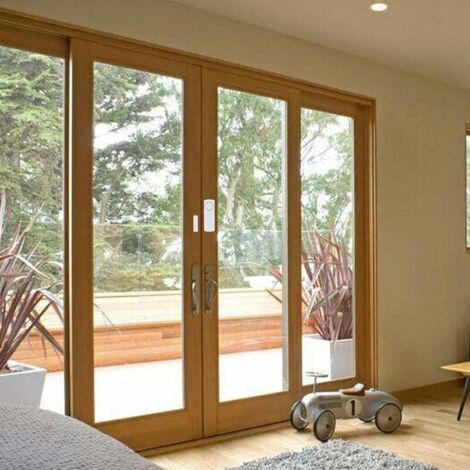 Pack of 10 window alarms with wireless magnetic door sensor for home ...