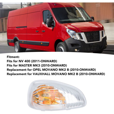 Waterproof exterior mirror indicator lens, weatherproof housing for ...