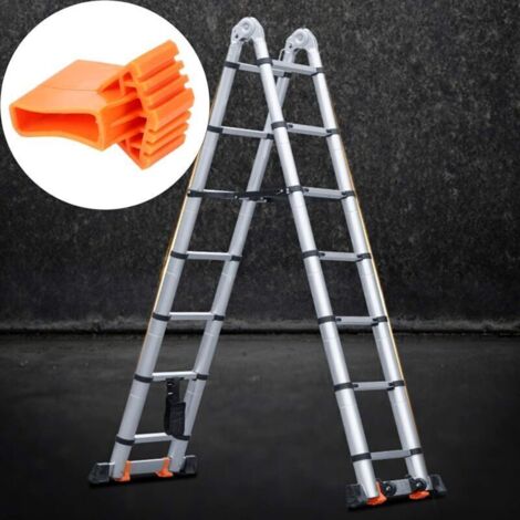 Set of 4 non-slip rubber ladder pads,