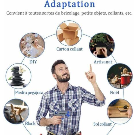 Hot Sale - 200W Hot Glue Gun, Silicone Glue Gun, with 15 x 19cm ...