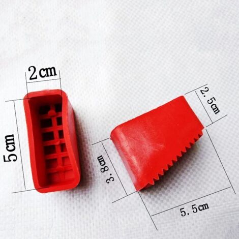 Pieces Ladder Foot Covers, Rubber Ladder Feet, for Stairs, Non-Slip ...
