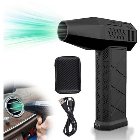 Electric compressed air dust blower, 130,000 rpm, adjustable speed ...