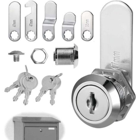 keys, 5 different types of locks, 16mm lock, suitable for lever locks ...