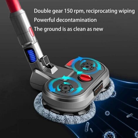 Electric spray mop head + 6 fabric mops for V7 V8 V10 V11 vacuum ...