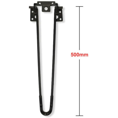 4-Piece Table Legs, Folding Table Legs, Metal Table Leg Set, Folding ...