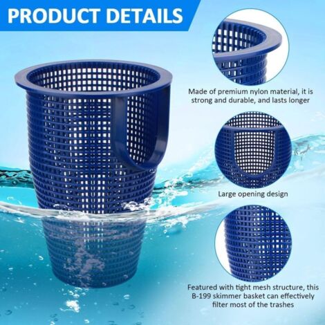 Replacement basket for B-199 pool pump for WhisperFlo, IntelliFlo ...