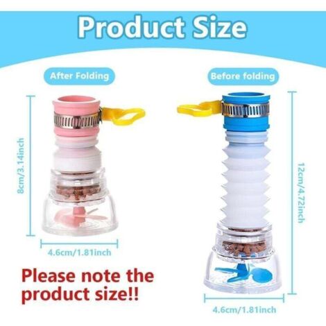 Rotating Anti-Splash Tap Nozzles, Tap Water Saving Device, Folding Taps ...