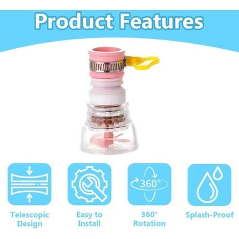 Rotating Anti-Splash Tap Nozzles, Tap Water Saving Device, Folding Taps ...