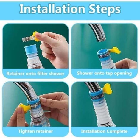 Rotating Anti-Splash Tap Nozzles, Tap Water Saving Device, Folding Taps ...