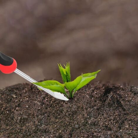 Weeding tool with ergonomic stainless steel handle, manual weeding tool ...