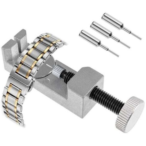 Adjustable Pin Punch Tool Compatible with Watches/Watchmaking + 4 Pin ...