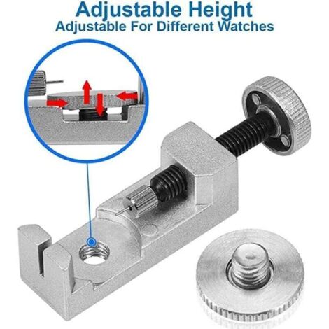 Adjustable Pin Punch Tool Compatible with Watches/Watchmaking + 4 Pin ...