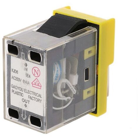 KJD6 5E4 250V Waterproof Electromagnetic Switch Magnetic Start Button ...