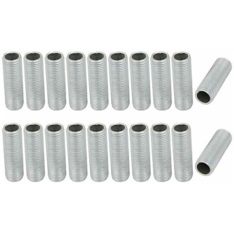 Lamp Tube Nipple M10 Thread 30mm Surface Length Hollow Threaded Rod for ...