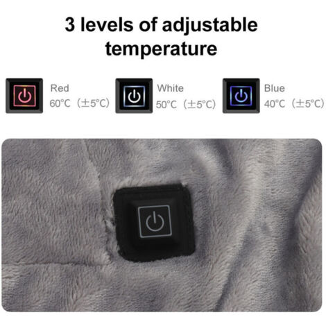 USB Electric Blanket, Cozy, Soft, Portable, Temperature Control ...