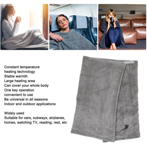 USB Electric Blanket, Cozy, Soft, Portable, Temperature Control ...