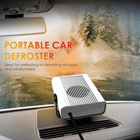 Car fan heater, 12V 200W, fast heating and defrosting, 360-degree ...