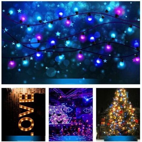 Pack of 20 B22 color LED bulbs, 2W bayonet bulbs, Red, Yellow, Orange ...