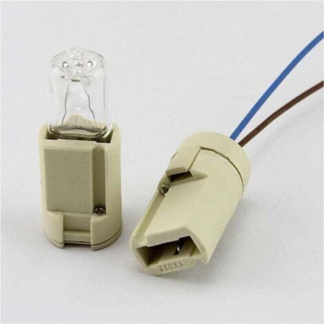 10 Pieces G9 Lamp Holder, G9 Ceramic Base Socket with 150mm Teflon Wire ...