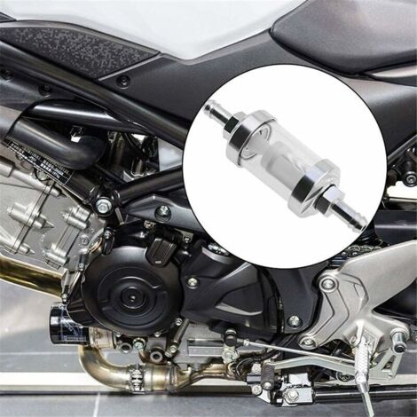 Universal chrome-plated glass filter for petrol and diesel engines, 8 ...