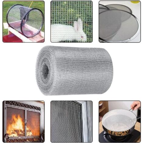 Rodent-proof wire mesh (9m x 12.7cm), made of stainless steel, to ...