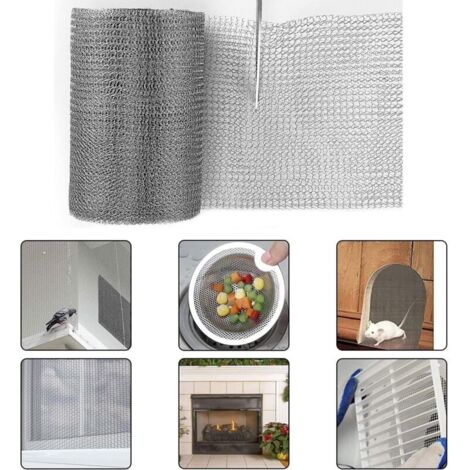 Rodent-proof wire mesh (9m x 12.7cm), made of stainless steel, to ...