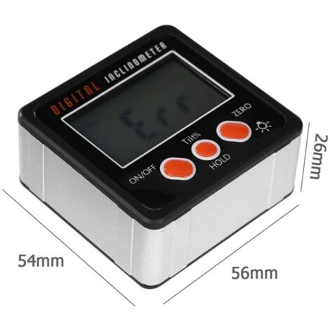 Angle Measurement Horizontal Angle Digital Meter Inclinometer, Digital ...