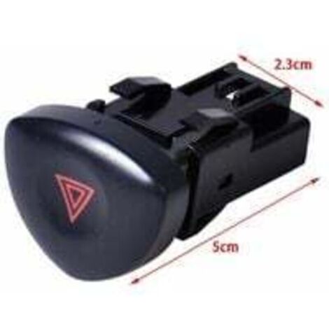 Warning button for Clio 2, hazard lights, warning button for Clio MK 2 ...