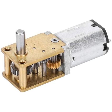 DC 12V Electric Gear Motor, Mini Metal Gear Motor, High Torque Speed ...