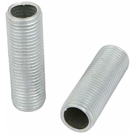 Lamp Tube Nipple M10 Thread 30mm Surface Length Hollow Threaded Rod for ...