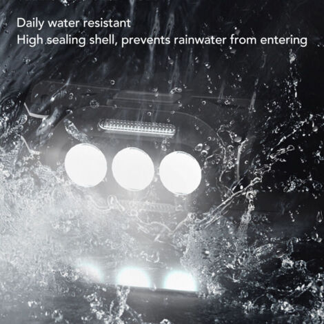 Ultra-bright, rechargeable, and water-resistant adjustable-angle ...