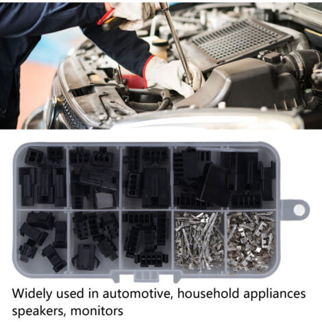 200 PCS SM 2.54 mm Terminal Cable Connector Male Female Housing Pin ...