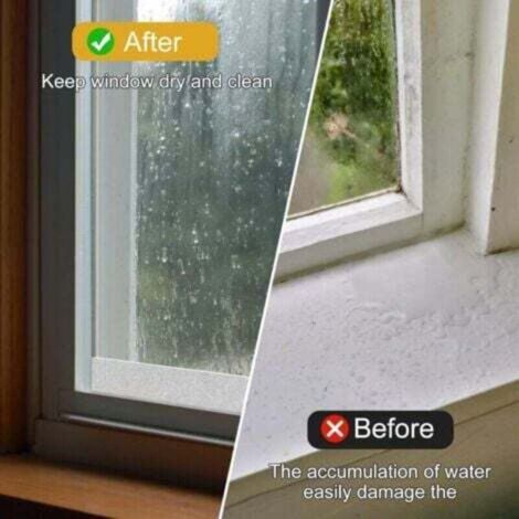 Absorbent adhesive strips for windows, anti-condensation strips, 200 x ...