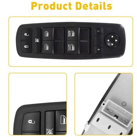 Pour Jeep Grand Cherokee Dodge Car Power Window Master Control Switch ...