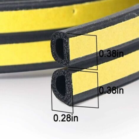 Type D sealing strip, sealing strip for doors and windows, strong ...