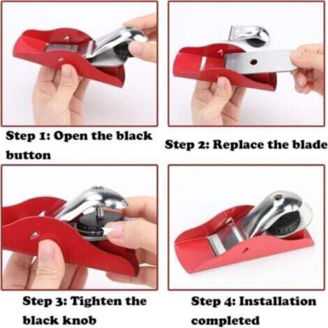 Carpenter's Planer, Small One-Handed Planer, Hand Carpenter's Planer ...