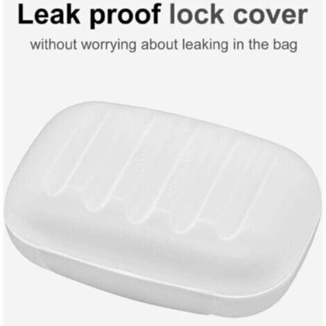 Travel Soap Box, Waterproof Plastic Soap Holder, Solid Soap Box for ...