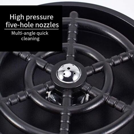 Automatic Cup Washer, Multi-Angle Washing, Space-Saving Tool for Bar ...
