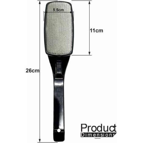 Magic velvet lint brush to remove pet hair, dust and lint from clothes